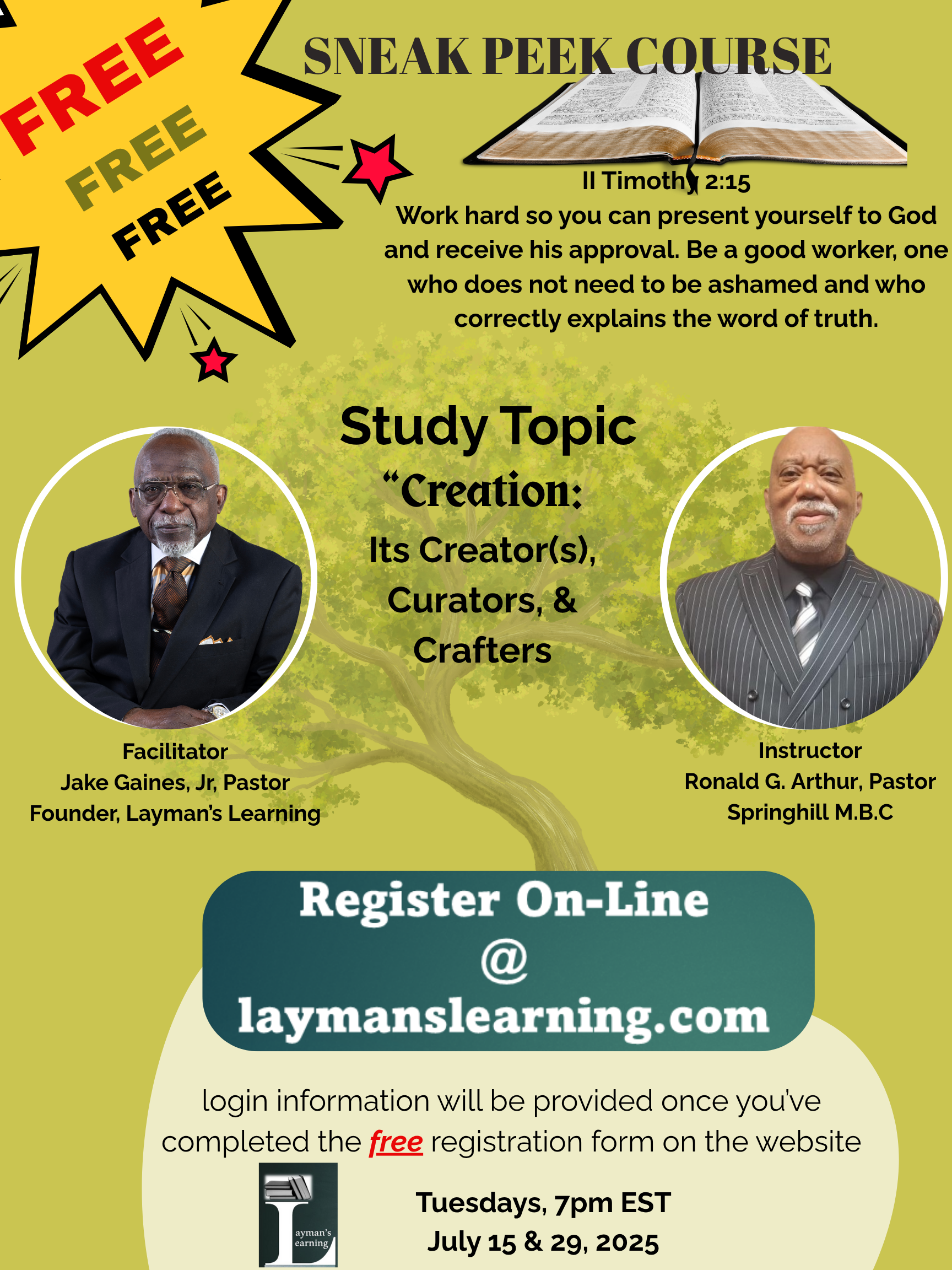 Creation: It's Creator(s), Curators, & Crafters – Layman's Learning